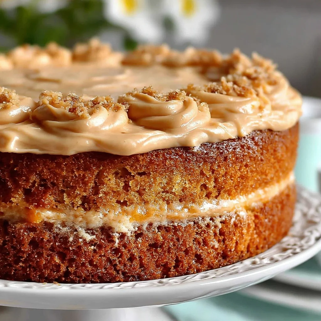 Peach Cake with Brown Sugar Frosting: A Recipe for Summer Bliss - Chef ...