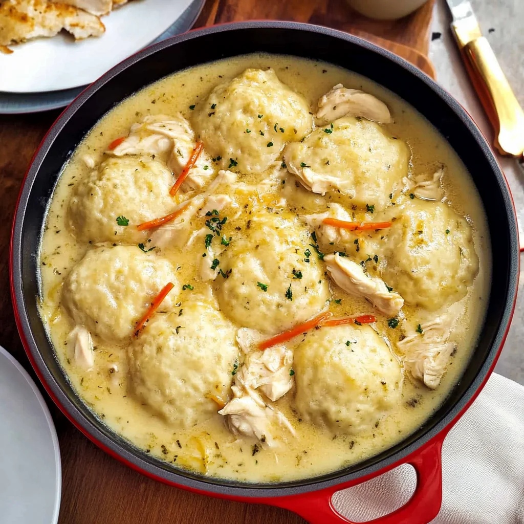 Homemade Chicken and Dumplings Recipe - Chef and Press